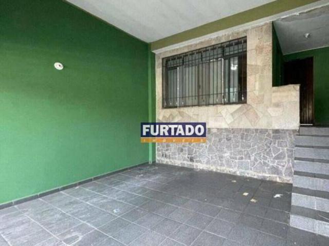 Sobrado com 3 dormitórios à venda, 128 m² Vila Jordanópolis São Bernardo do