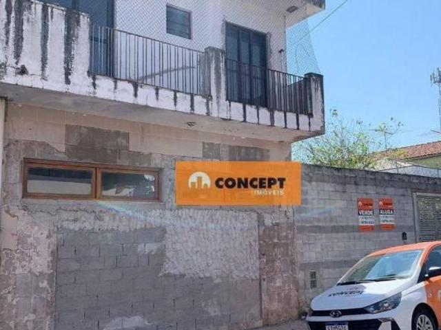 Sobrado com 3 dormitórios à venda, 129 m² por R$ 530.000,00 Centro Poá/SP