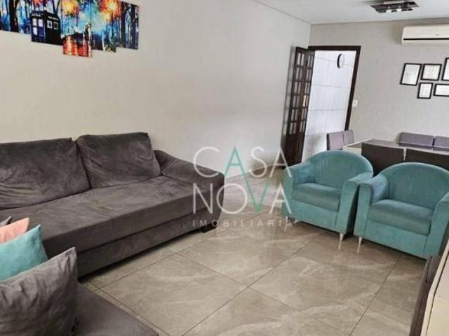 Sobrado com 3 dormitórios à venda, 129 m² por R$ 580.000,00 Cidade Naútica São Vicente/SP