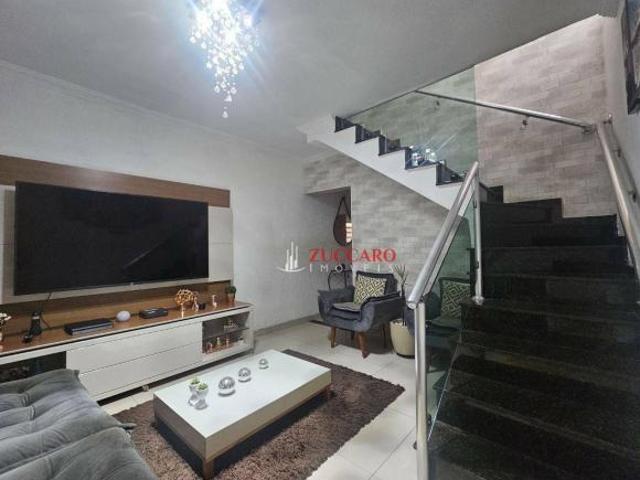 Sobrado com 3 dormitórios à venda, 120 m² por R$ 409.900,00 Vila São Carlos Guarulhos/SP