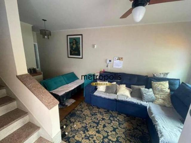 Sobrado com 3 dormitórios à venda, 120 m² por R$ 540.000,00 Santa Maria Santo André/SP