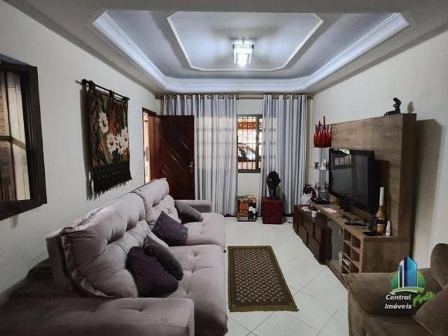 Sobrado com 3 dormitórios à venda, 120 m² por R$ 930.000,00 Canto do Forte Praia Grande/SP