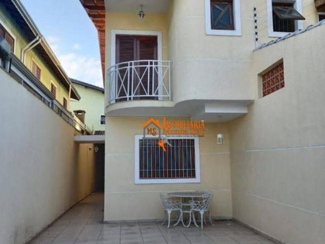 Sobrado com 3 dormitórios à venda, 122 m² por R$ 790.000,00 Vila Fátima Guarulhos/SP