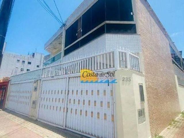 Sobrado com 3 dormitórios à venda, 123 m² por R$ 615.000,00 Aviação Praia Grande/SP