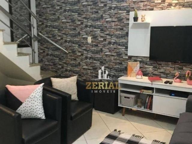 Sobrado com 3 dormitórios à venda, 123 m² por R$ 635.000,00 Parque das Nações Santo André/SP