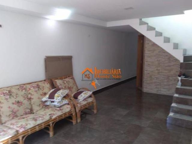 Sobrado com 3 dormitórios à venda, 123 m² por R$ 689.000,00 Parque Flamengo Guarulhos/SP