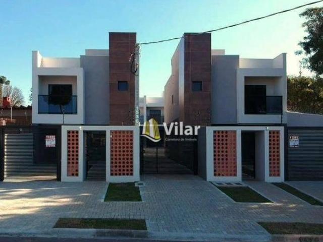 Sobrado com 3 dormitórios à venda, 123 m² por R$ 788.790,00 Guaíra Curitiba/PR