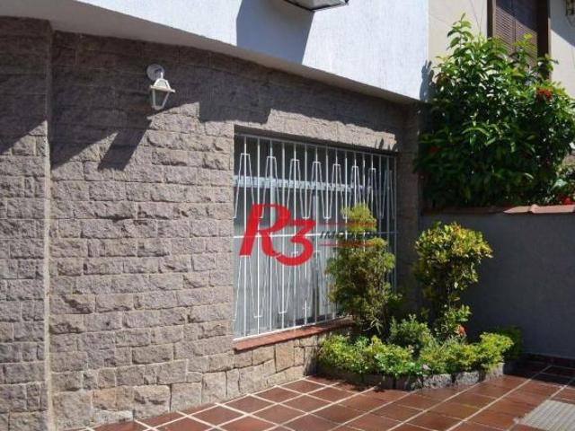 Sobrado com 3 dormitórios à venda, 134 m² por R$ 1.490.000,00 Ponta da Praia Santos/SP