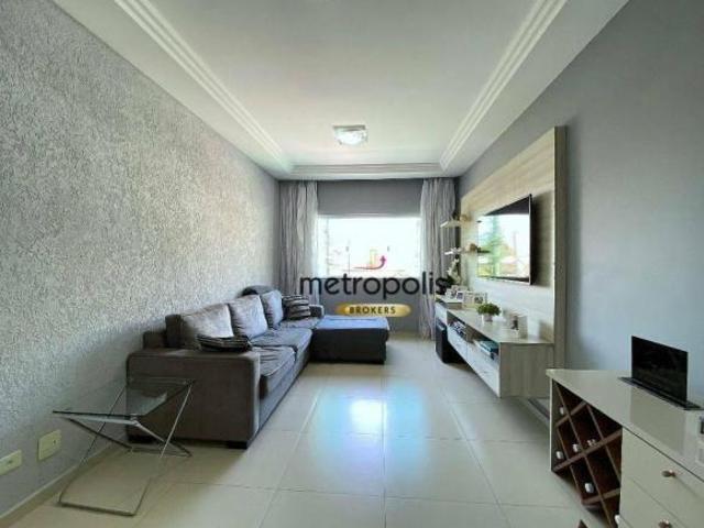 Sobrado com 3 dormitórios à venda, 134 m² por R$ 730.000,00 Vila Pires Santo André/SP