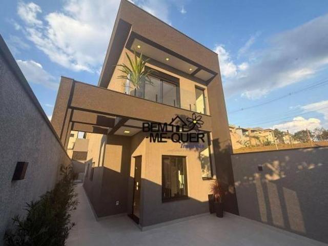 Sobrado com 3 dormitórios à venda, 135 m² por R$ 1.150.000,00 Villas do Jaguari Santana de Parna