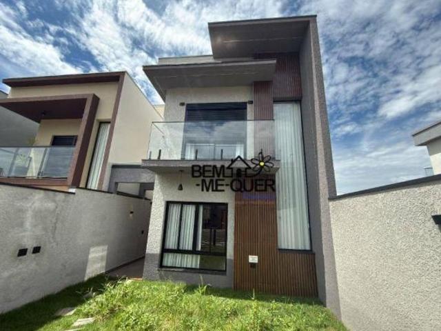 Sobrado com 3 dormitórios à venda, 135 m² por R$ 1.230.000,00 Villas do Jaguari Santana de Parna