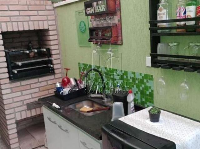 Sobrado com 3 dormitórios à venda, 137 m² por R$ 690.000,00 Parque das Nações Santo André/SP