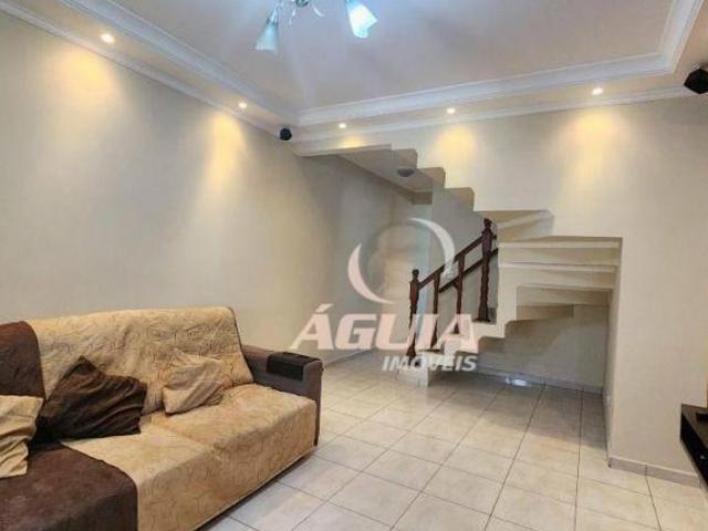 Sobrado com 3 dormitórios à venda, 137 m² por R$ 850.000,00 Parque Jaçatuba Santo André/SP