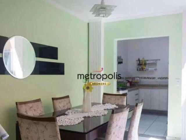 Sobrado com 3 dormitórios à venda, 137 m² por R$ 905.000,00 Campestre Santo André/SP