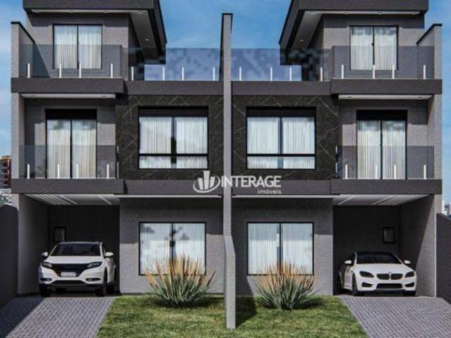 Sobrado com 3 dormitórios à venda, 139 m² por R$ 990.000,00 Tingui Curitiba/PR