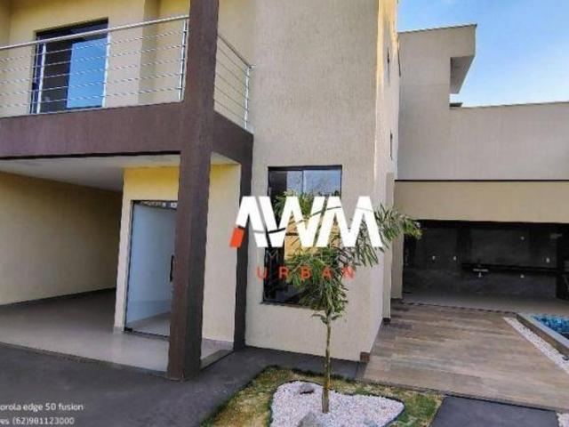 Sobrado com 3 dormitórios à venda, 130 m² por R$ 679.000,00 Residencial Recanto do Bosque Goiâni