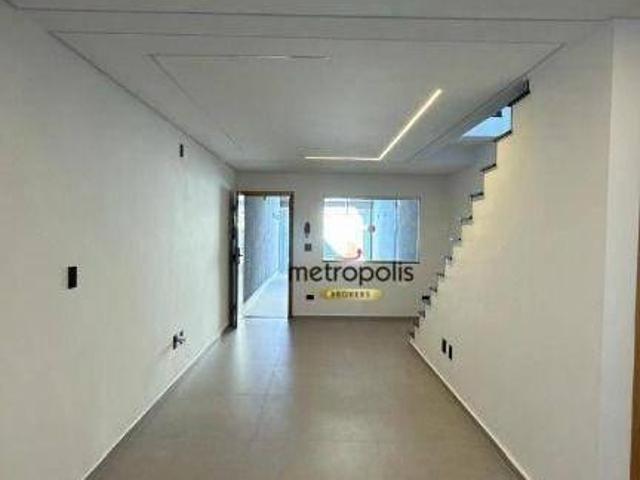 Sobrado com 3 dormitórios à venda, 130 m² por R$ 795.000,00 Vila Eldízia Santo André/SP