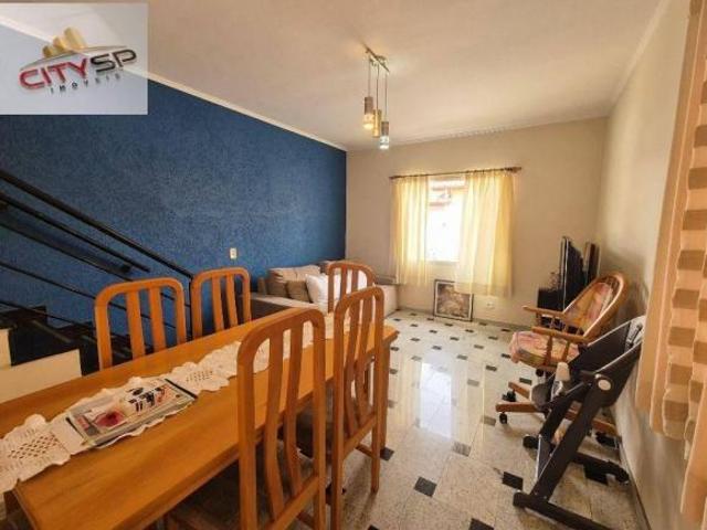 Sobrado com 3 dormitórios à venda, 131 m² por R$ 665.000,00 Vila Campestre São Paulo/SP