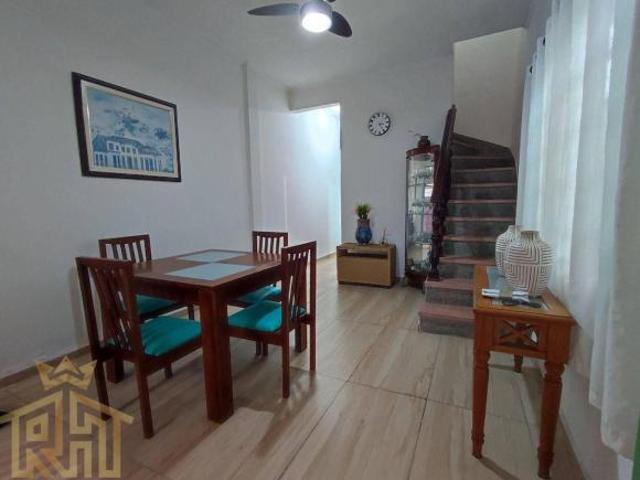 Sobrado com 3 dormitórios à venda, 132 m² por R$ 1.060.000,00 Canto do Forte Praia Grande/SP
