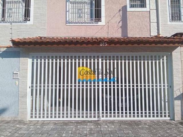 Sobrado com 3 dormitórios à venda, 132 m² por R$ 650.000,00 Vila Guilhermina Praia Grande/SP