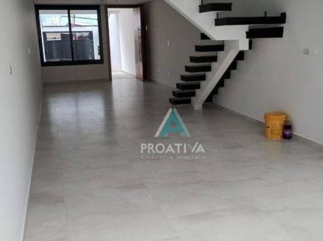 Sobrado com 3 dormitórios à venda, 145 m² por R$ 890.000,09 Vila Metalúrgica Santo André/SP