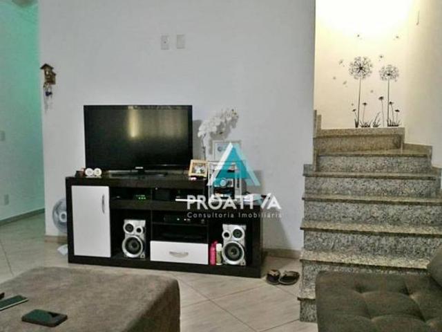 Sobrado com 3 dormitórios à venda, 146 m² por R$ 540.000,07 Vila Humaitá Santo André/SP