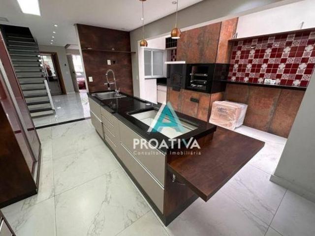 Sobrado com 3 suítes à venda, 149 m² Campestre Santo André/SP