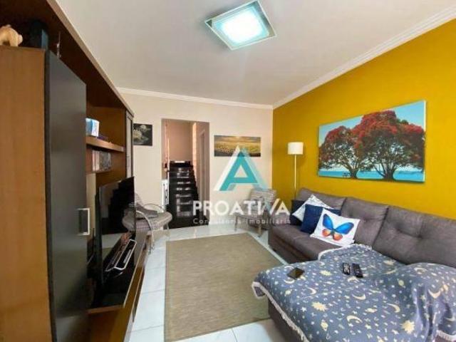 Sobrado com 3 dormitórios à venda, 140 m² Campestre Santo André/SP