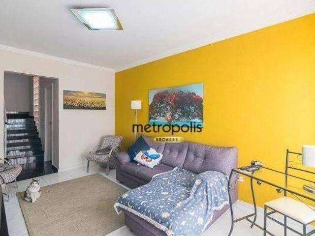 Sobrado com 3 dormitórios à venda, 140 m² por R$ 660.000,00 Campestre Santo André/SP