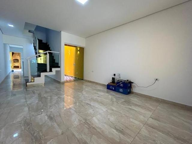 Sobrado com 3 dormitórios à venda, 140 m² por R$ 749.000,00 Vila Camilópolis Santo André/SP