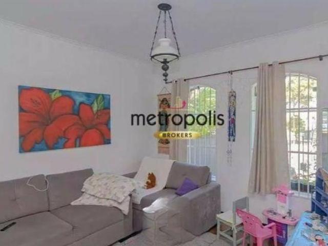 Sobrado com 3 dormitórios à venda, 140 m² por R$ 800.000,00 Parque Jaçatuba Santo André/SP
