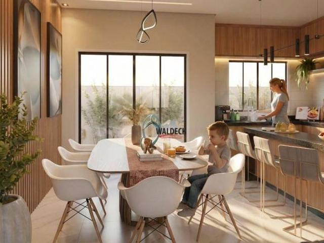 Sobrado com 3 dormitórios à venda, 141 m² por R$ 1.190.000 Água Verde Curitiba/ em construção