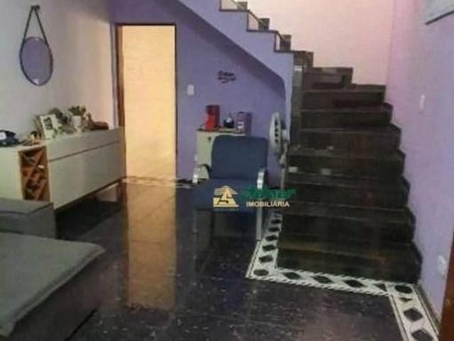 Sobrado com 3 dormitórios à venda, 142 m² por R$ 850.000,00 Vila Galvão Guarulhos/SP