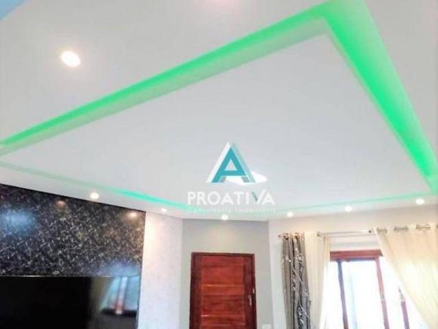Sobrado com 3 dormitórios à venda, 154 m² Parque Novo Oratório Santo André/SP