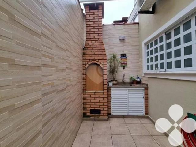 Sobrado com 3 dormitórios à venda, 155 m² por R$ 1.820.000,00 Boqueirão Santos/SP