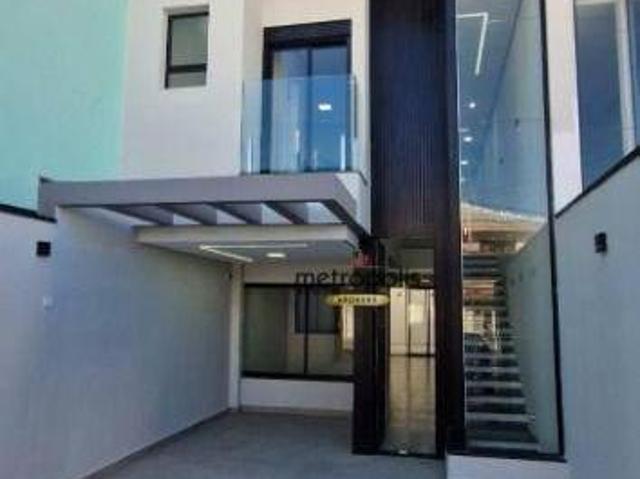 Sobrado com 3 dormitórios à venda, 155 m² por R$ 1.380.000,00 Vila Alzira Santo André/SP