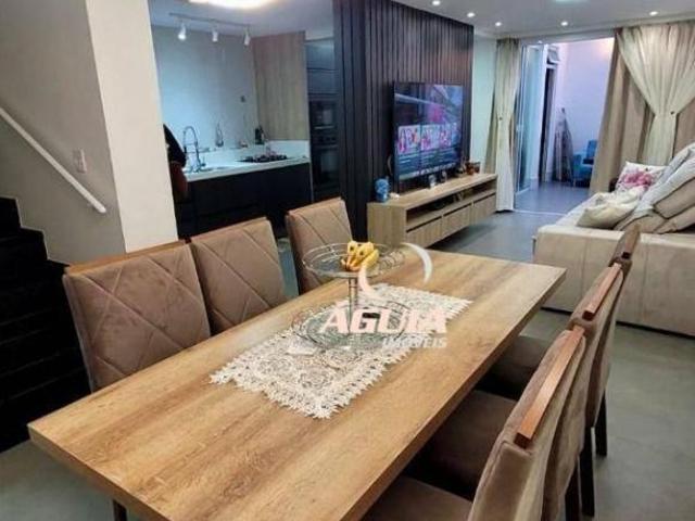 Sobrado com 3 dormitórios à venda, 156 m² por R$ 1.170.000,00 Vila Metalúrgica Santo André/SP