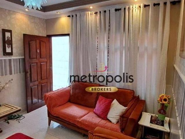 Sobrado com 3 dormitórios à venda, 156 m² por R$ 578.000,00 Vila Santa Luzia São Bernardo do Cam