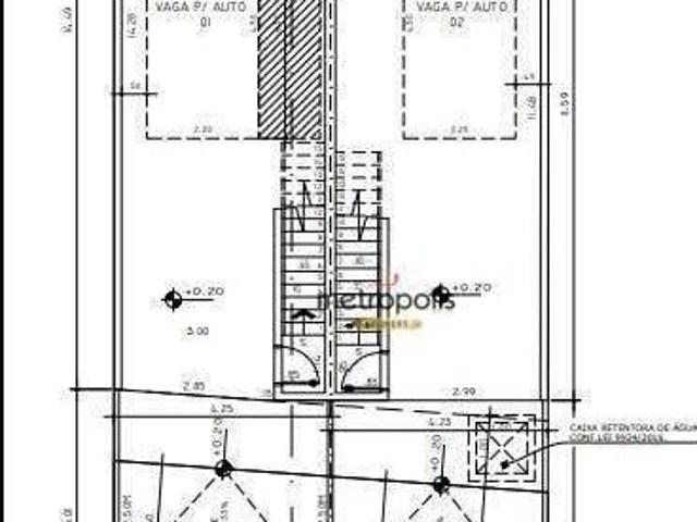 Sobrado com 3 dormitórios à venda, 156 m² por R$ 820.000,00 Vila América Santo André/SP