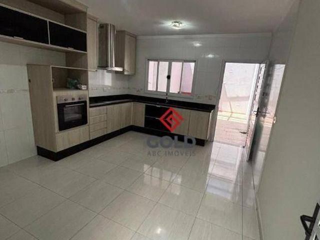 Sobrado com 3 dormitórios à venda, 158 m² por R$ 865.000,00 Vila Metalúrgica Santo André/SP