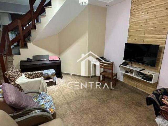 Sobrado com 3 dormitórios à venda, 159 m² por R$ 650.000 Vila Augusta Guarulhos/SP