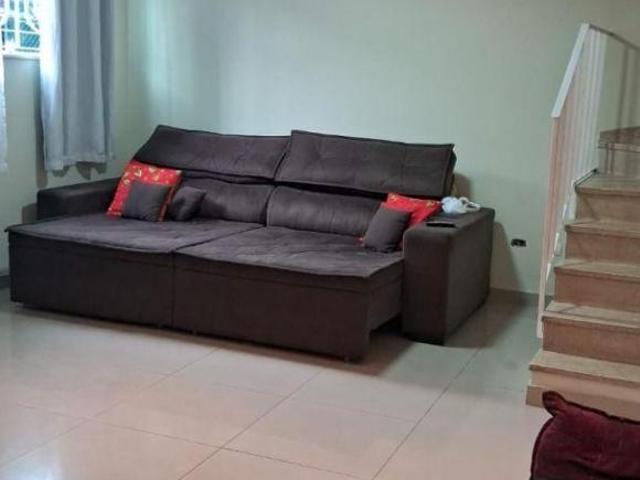 Sobrado com 3 dormitórios à venda, 150 m² por R$ 780.000,00 Estuário Santos/SP