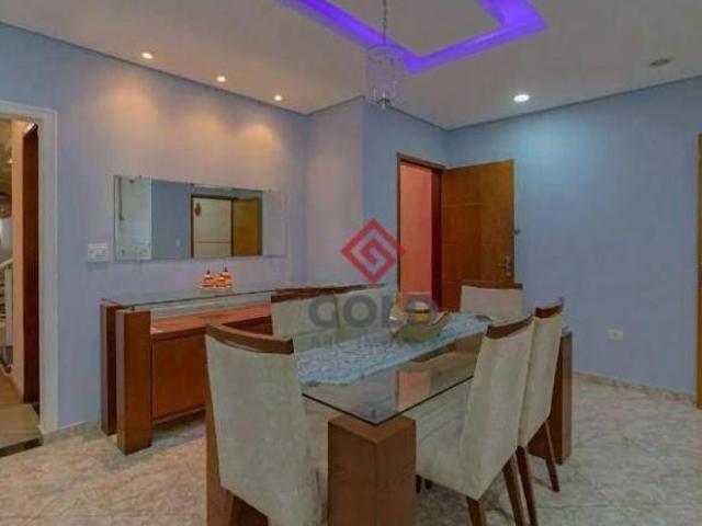 Sobrado com 3 dormitórios à venda, 150 m² por R$ 850.000,00 Parque Novo Oratório Santo André/SP