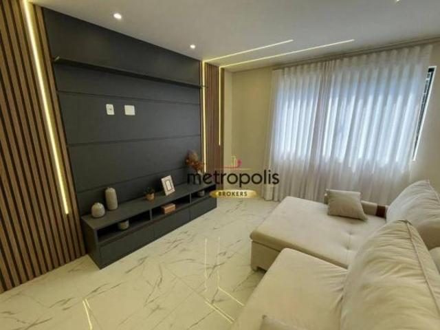 Sobrado com 3 dormitórios à venda, 150 m² por R$ 876.000,00 Vila Camilópolis Santo André/SP