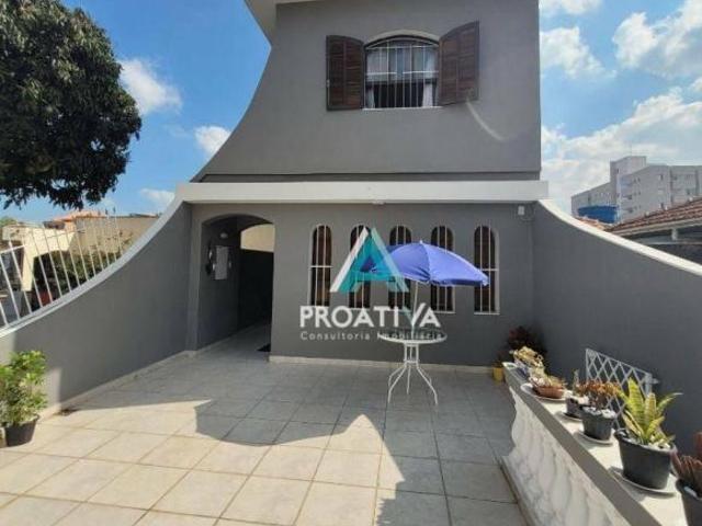 Sobrado com 3 dormitórios à venda, 151 m² Campestre Santo André/SP