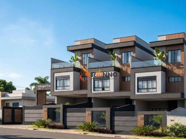 Sobrado com 3 dormitórios à venda, 151 m² por R$ 1.290.000,00 Água Verde Curitiba/PR