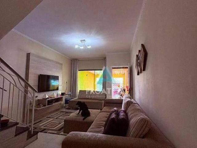 Sobrado com 3 dormitórios à venda, 153 m² Vila Helena Santo André/SP