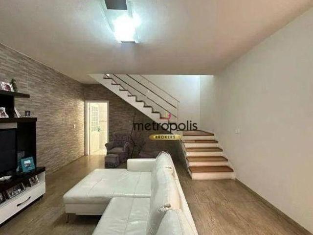 Sobrado com 3 dormitórios à venda, 165 m² por R$ 910.000,00 Fundação São Caetano do Sul/SP
