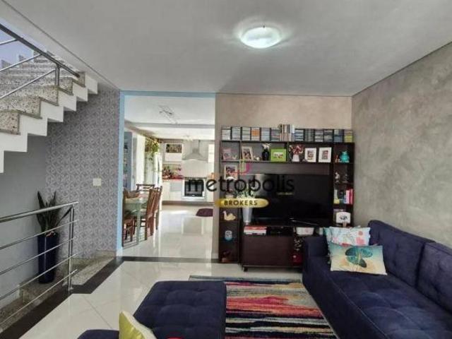 Sobrado com 3 dormitórios à venda, 167 m² por R$ 1.500.000,00 Jardim Santo André/SP