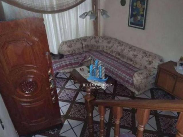 Sobrado com 3 dormitórios à venda, 168 m² por R$ 890.000,00 Campestre Santo André/SP